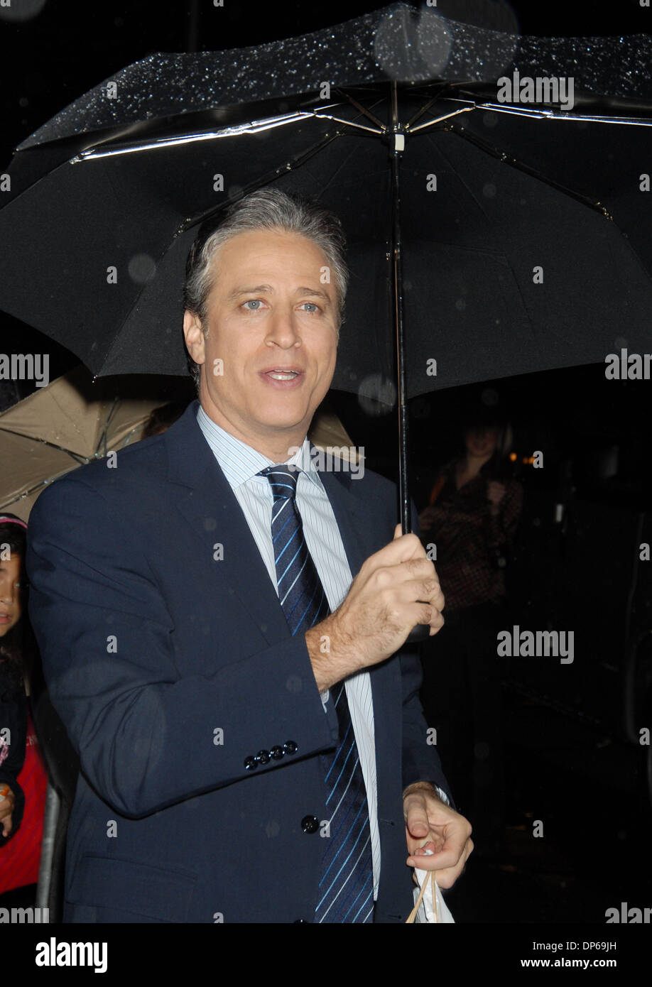 Oct 11, 2006; New York, NY, USA; JON STEWART departs the Ed Sullivan ...