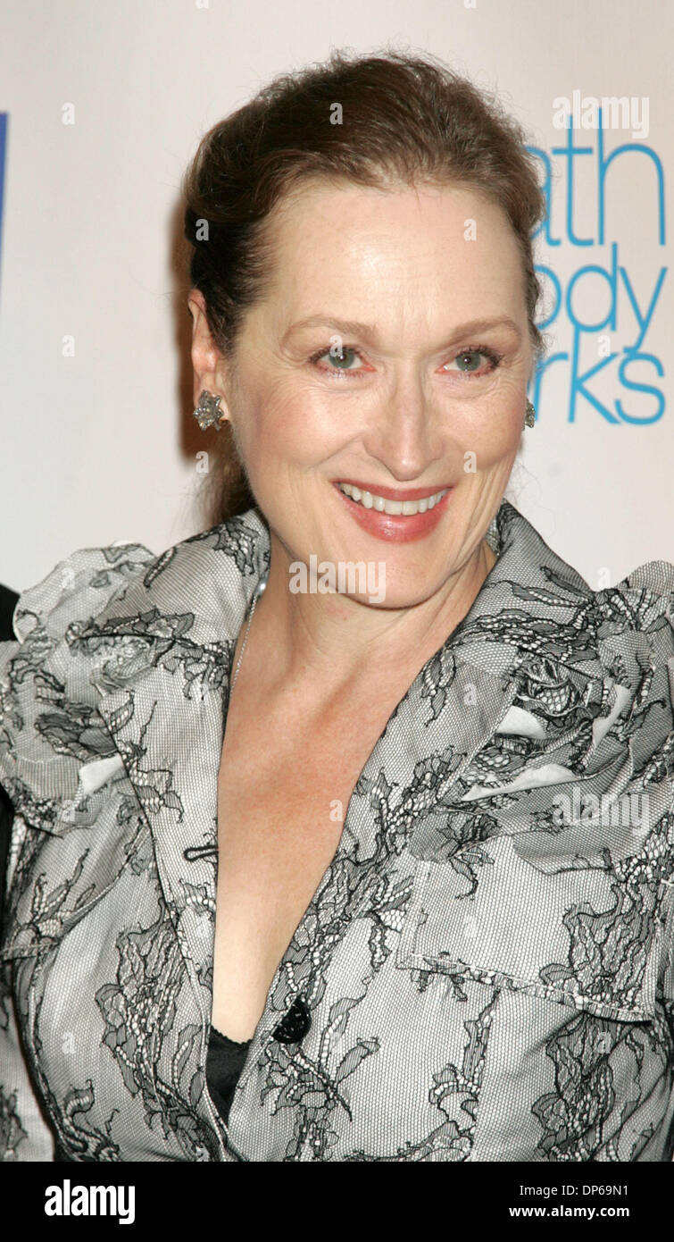 Oct 11, 2006; New York, NY, USA; Actress MERYL STREEP at the Skin ...