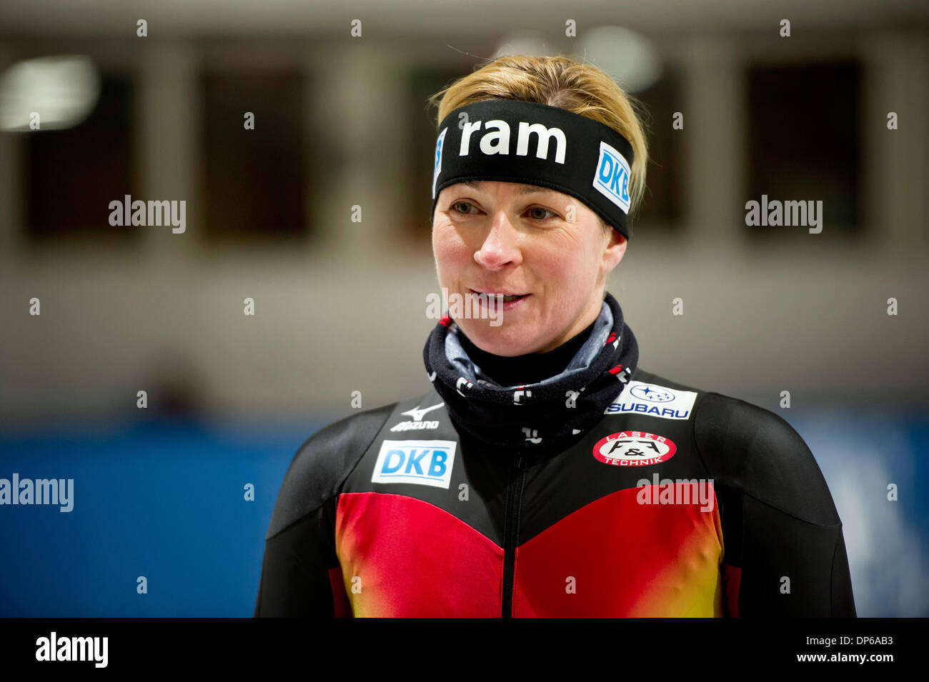 Berlin, Germany. 06th Jan, 2014. German speed skater Claudia Pechstein ...