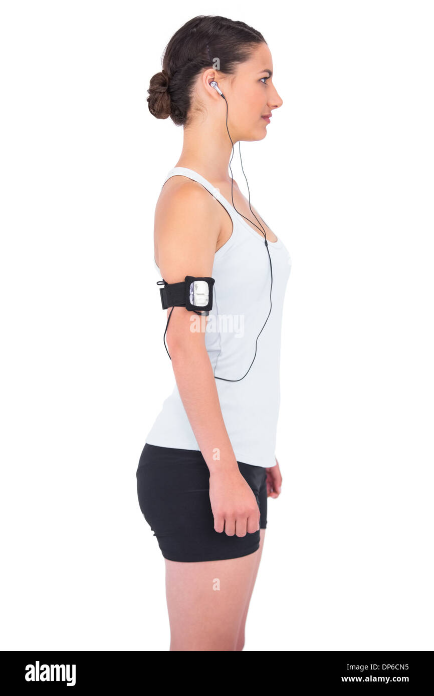 Beautiful female model profile hi-res stock photography and images - Alamy