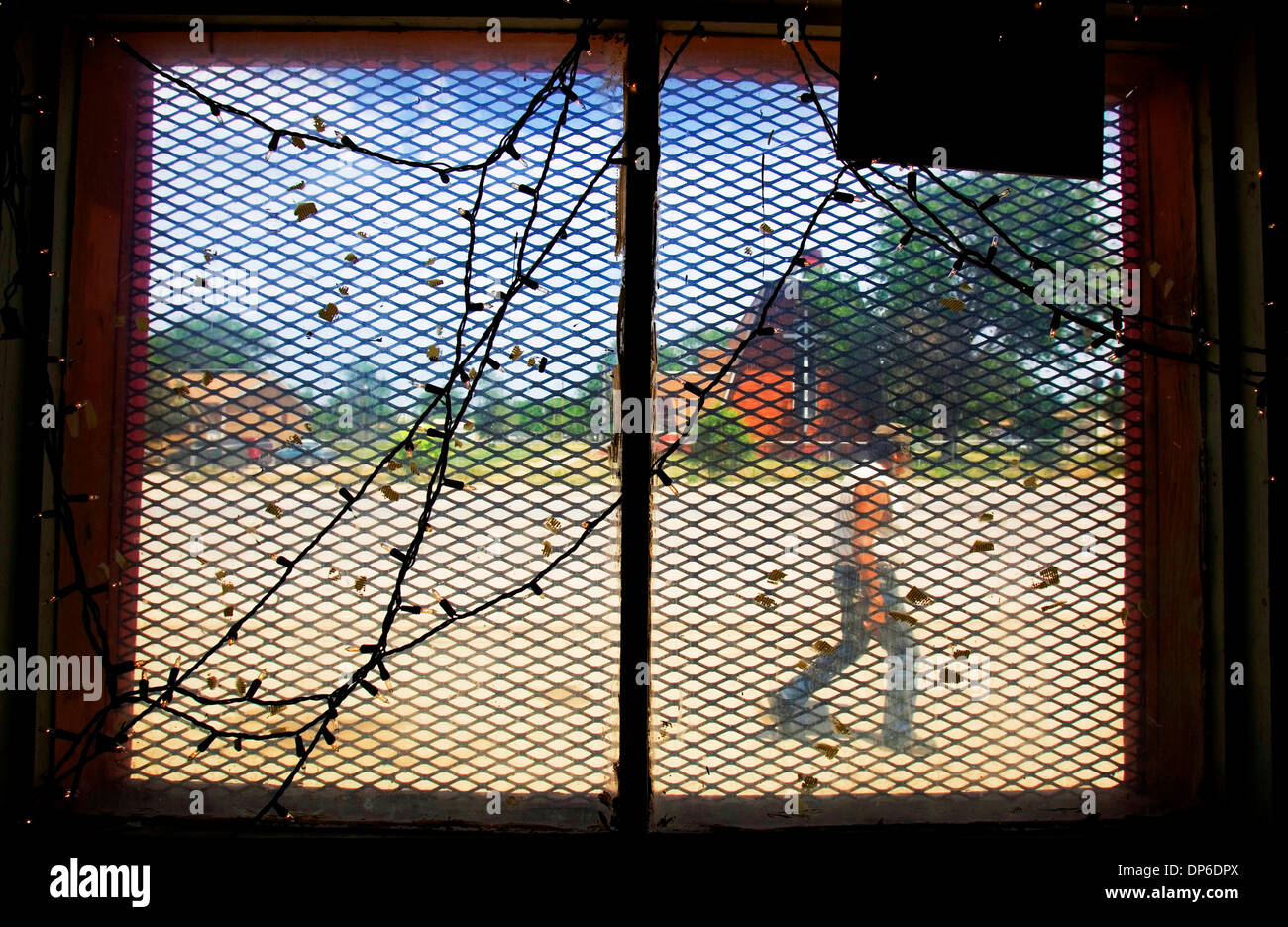 Grated windows hi-res stock photography and images - Alamy