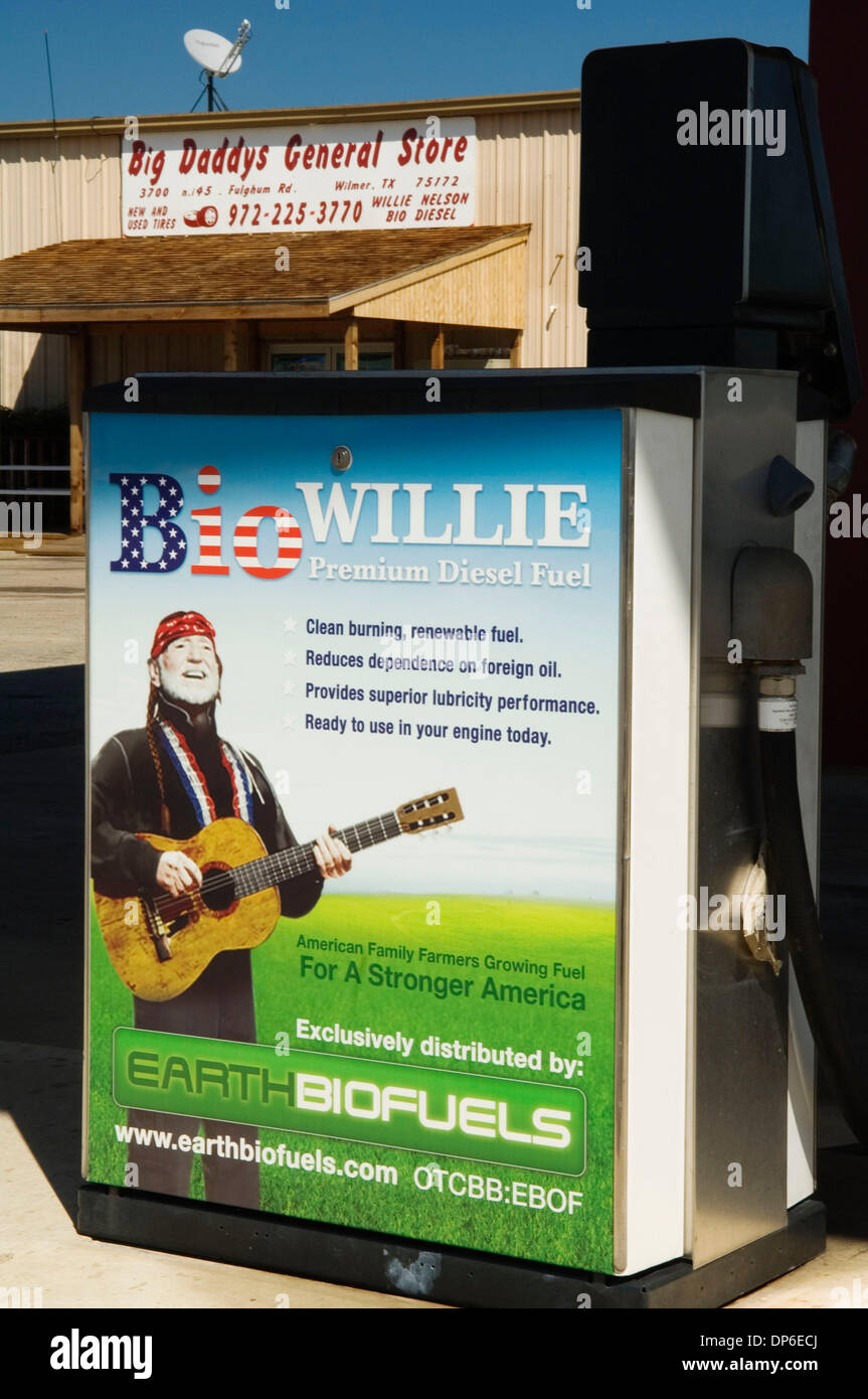 Oct 13, 2006; Wilmer, TX, USA; Texas Biodiesel fuel pump at Big Daddy's ...