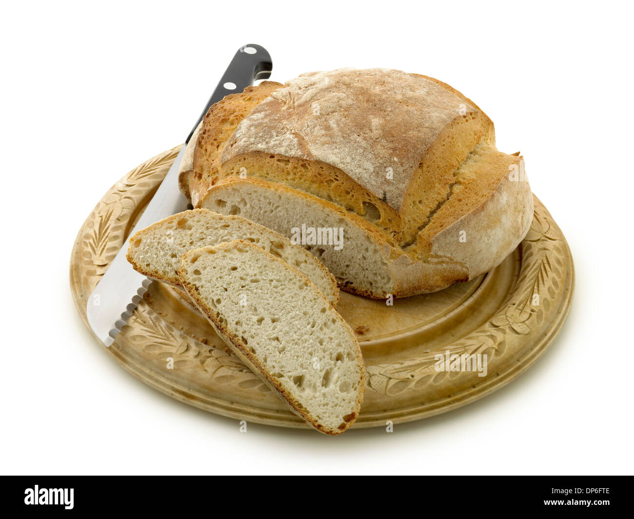 Knife bread Cut Out Stock Images & Pictures - Alamy