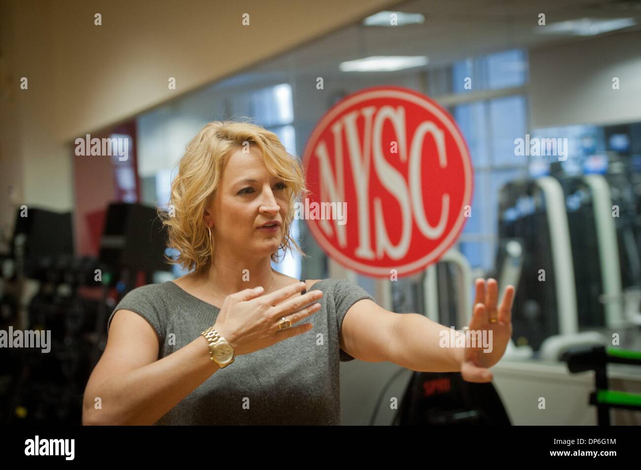 Manhattan, New York, USA. 7th Jan, 2014. Stuntwoman-turned-star ZOE ...