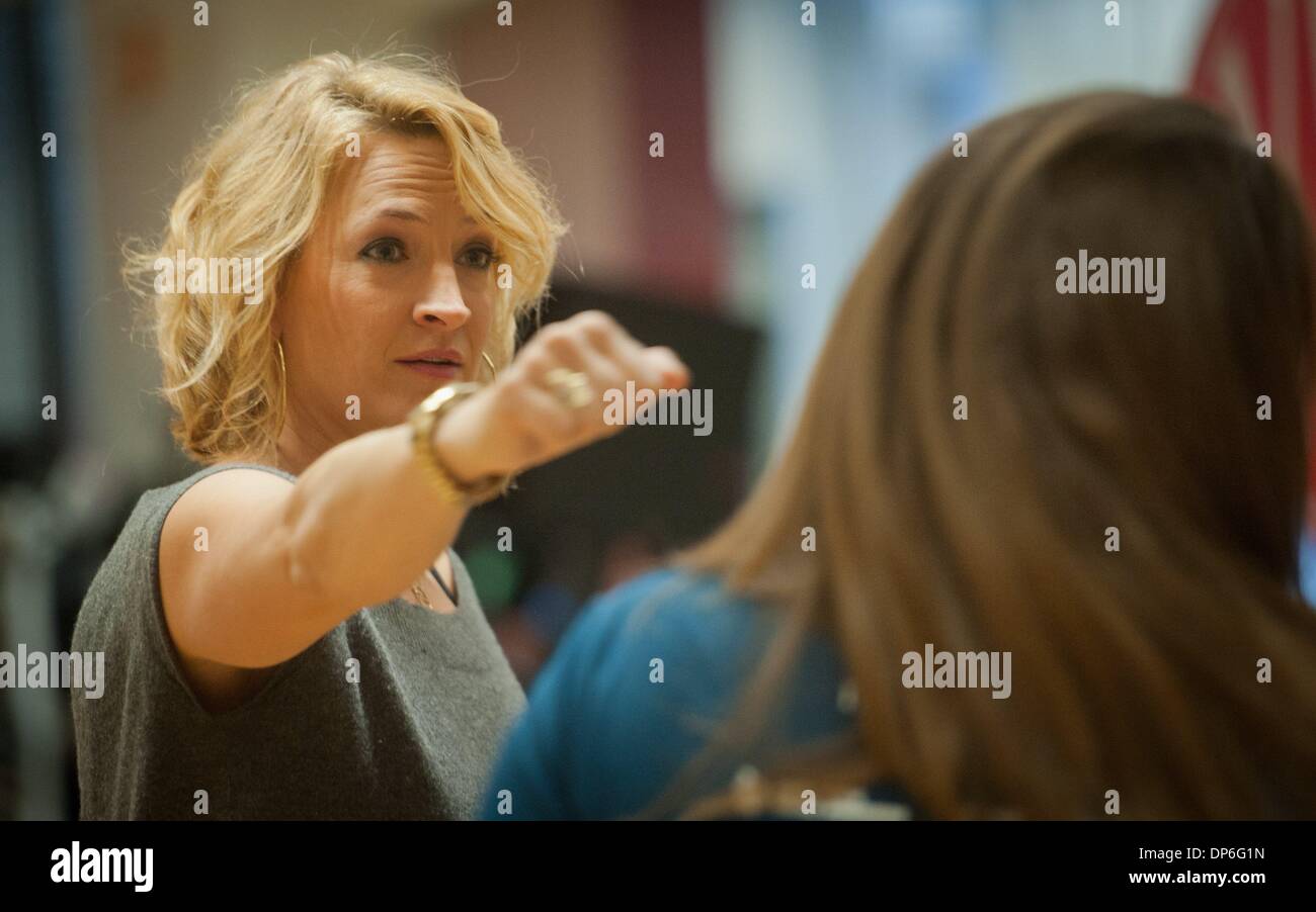 Manhattan, New York, USA. 7th Jan, 2014. Stuntwoman-turned-star ZOE ...