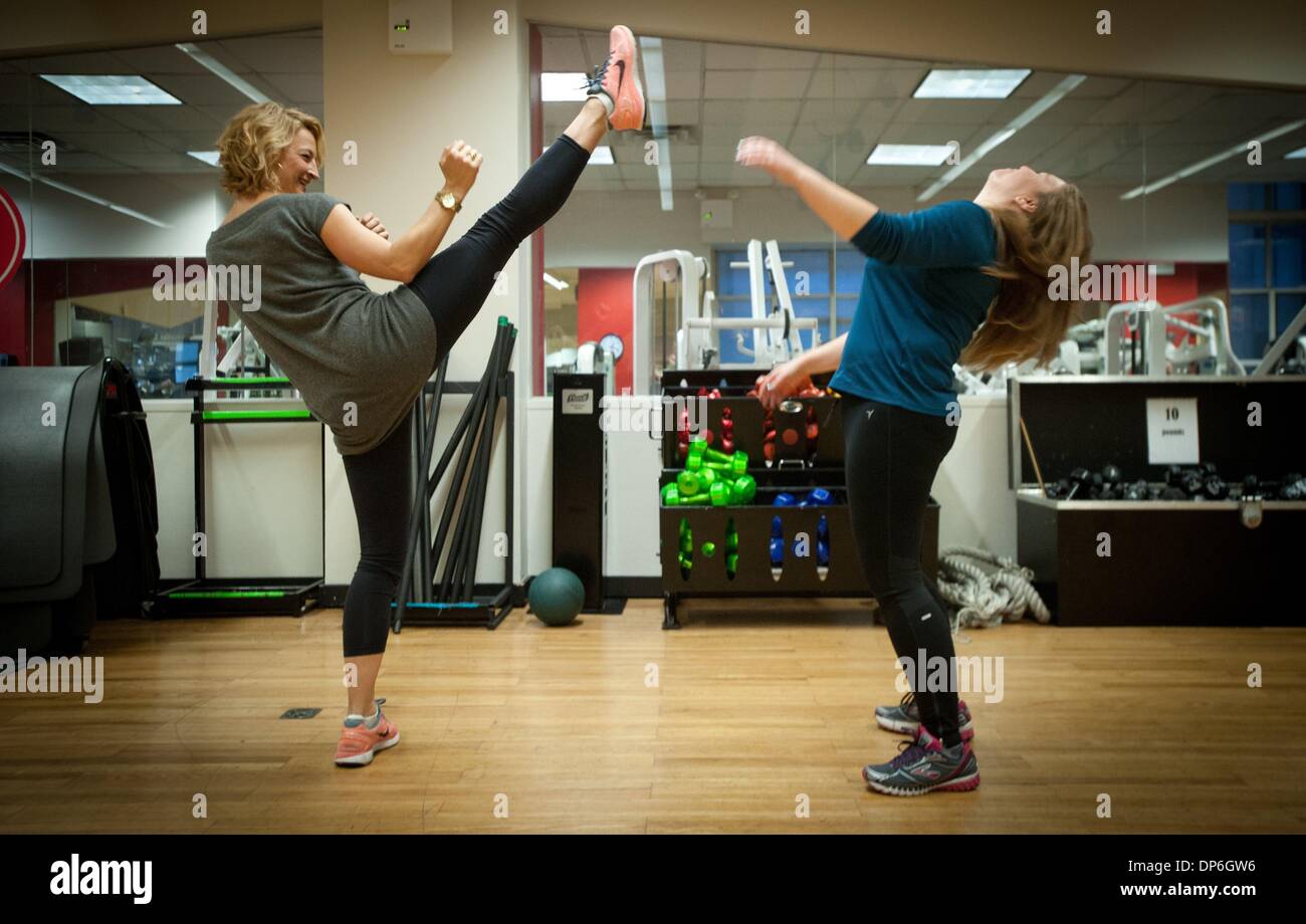 Manhattan, New York, USA. 7th Jan, 2014. Stuntwoman-turned-star ZOE ...