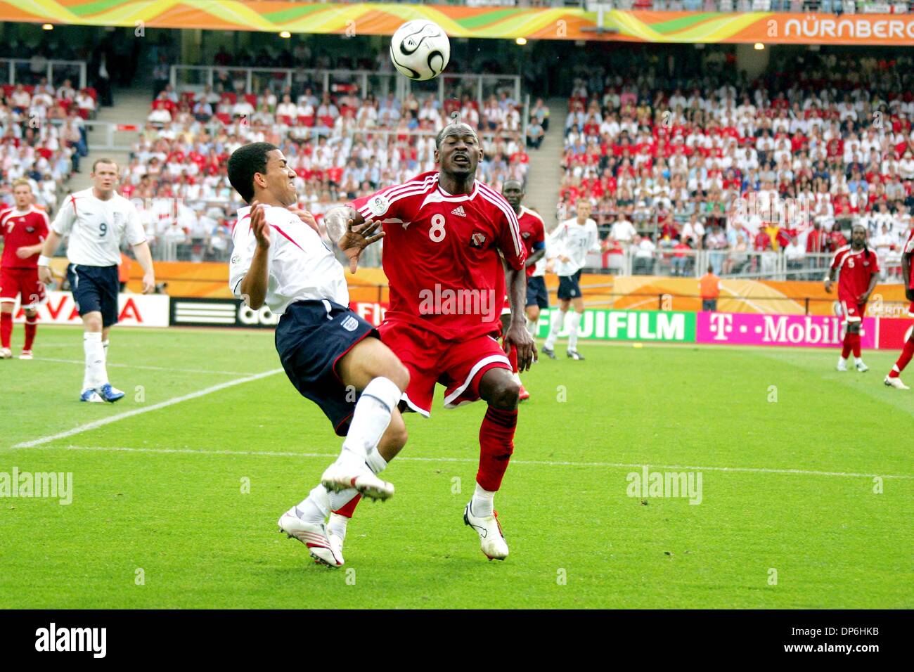 June 15, 2006 - World Cup Stadium, NUREMBERG, GERMANY - K48322.ARRON ...