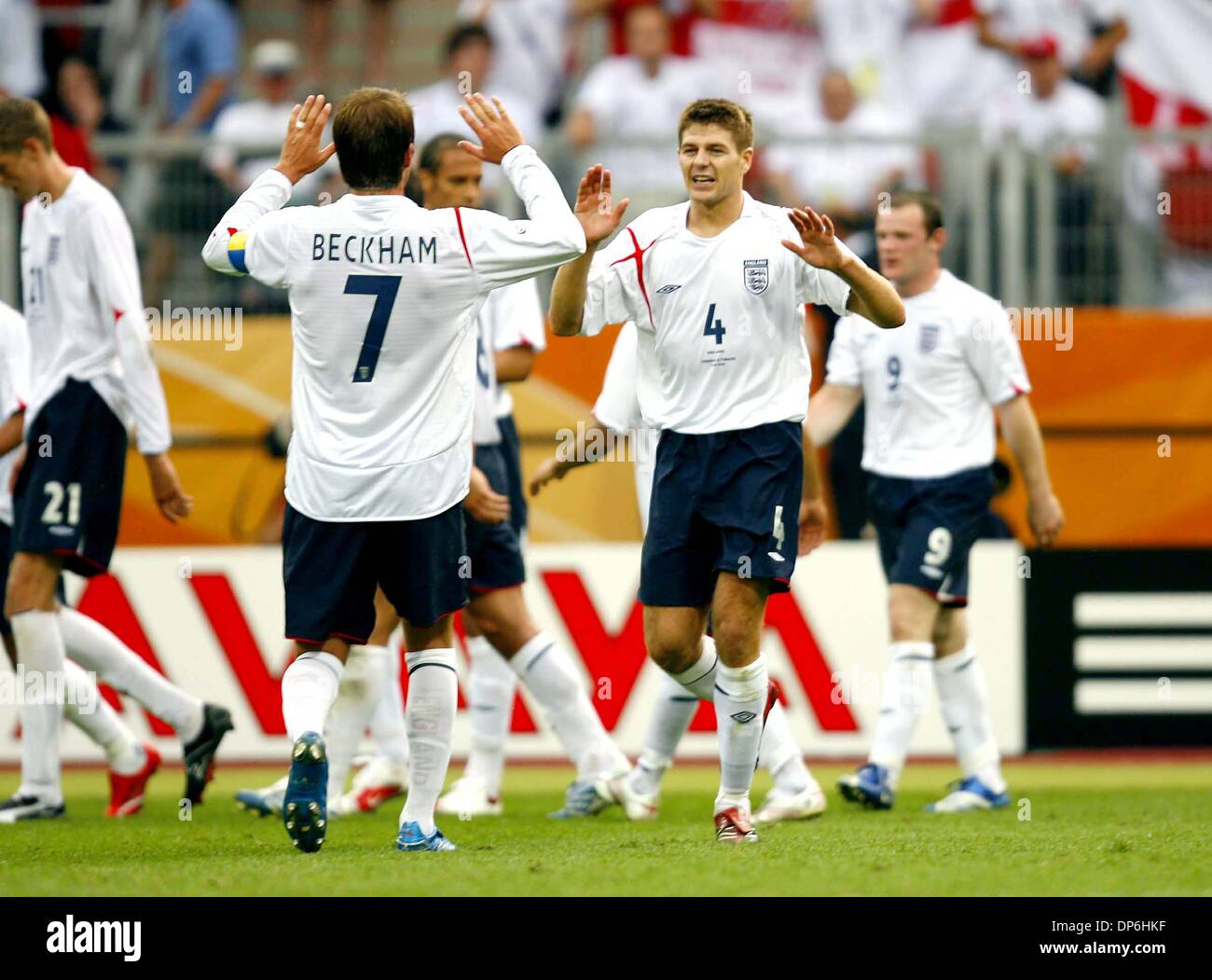 June 15, 2006 - World Cup Stadium, NUREMBERG, GERMANY - K48322.DAVID ...