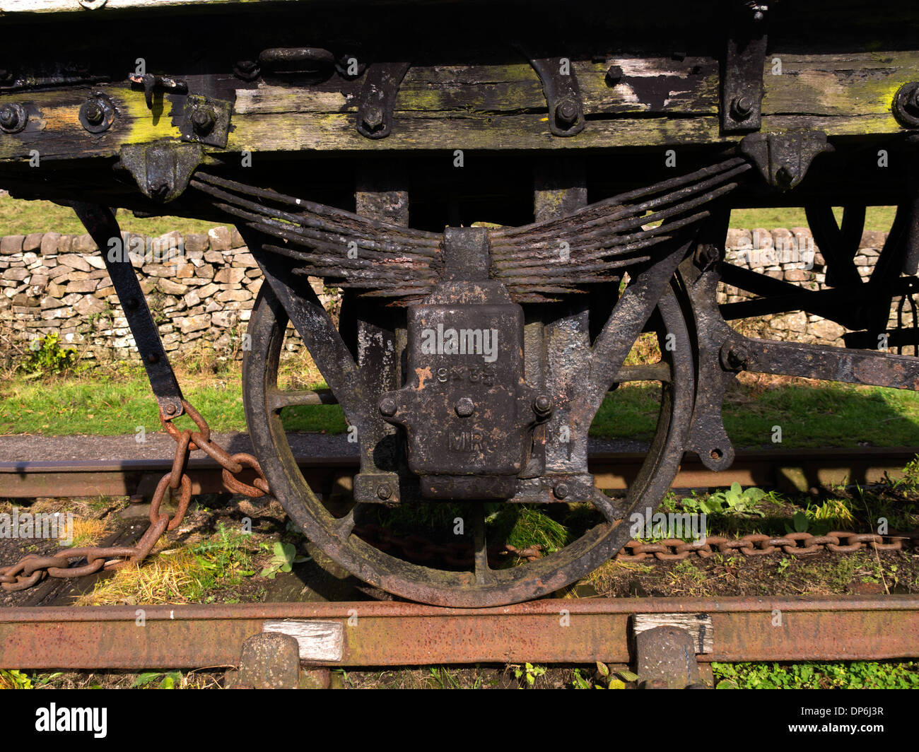 High Peak Trail at Middleton Top, Derbyshire Peak District UK Stock ...