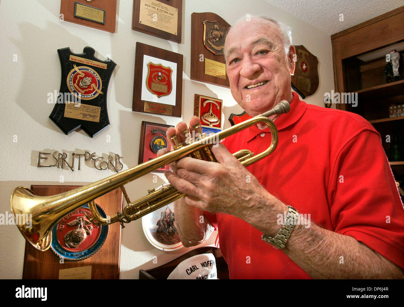 Oct 13, 2006; Escondido, CA, USA; Portrait of retired Marine Major ...
