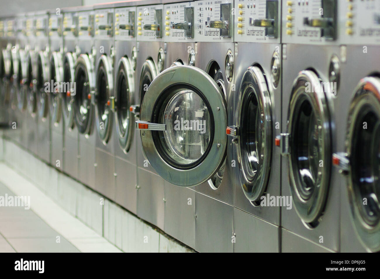 Laundromats are a quintessential part of any big City landscape: an ...