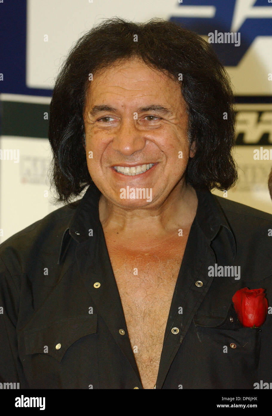 Oct 16, 2006; Fort Bragg, NC, USA; Legendary Musician GENE SIMMONS of ...