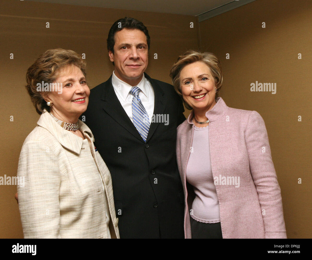 Oct 16, 2006; Manhattan, NY, USA; Cuomo's mother MATILDA CUOMO (L) at ...