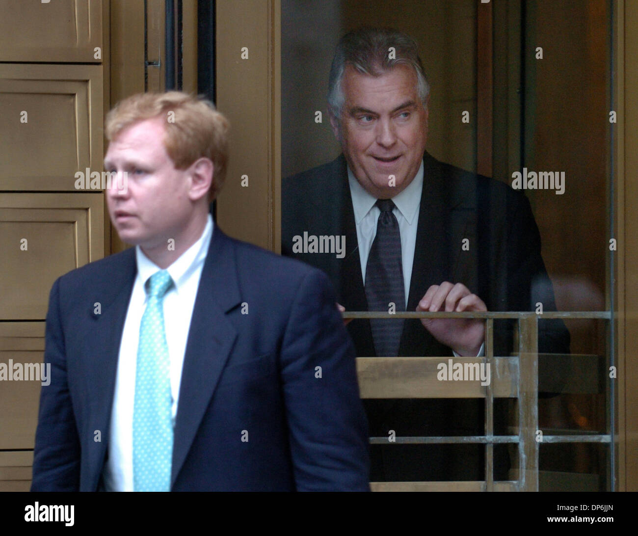 Oct 17, 2006; MANHATTAN, NEW YORK, USA; BRIAN M. MCLAUGHLIN (R ...