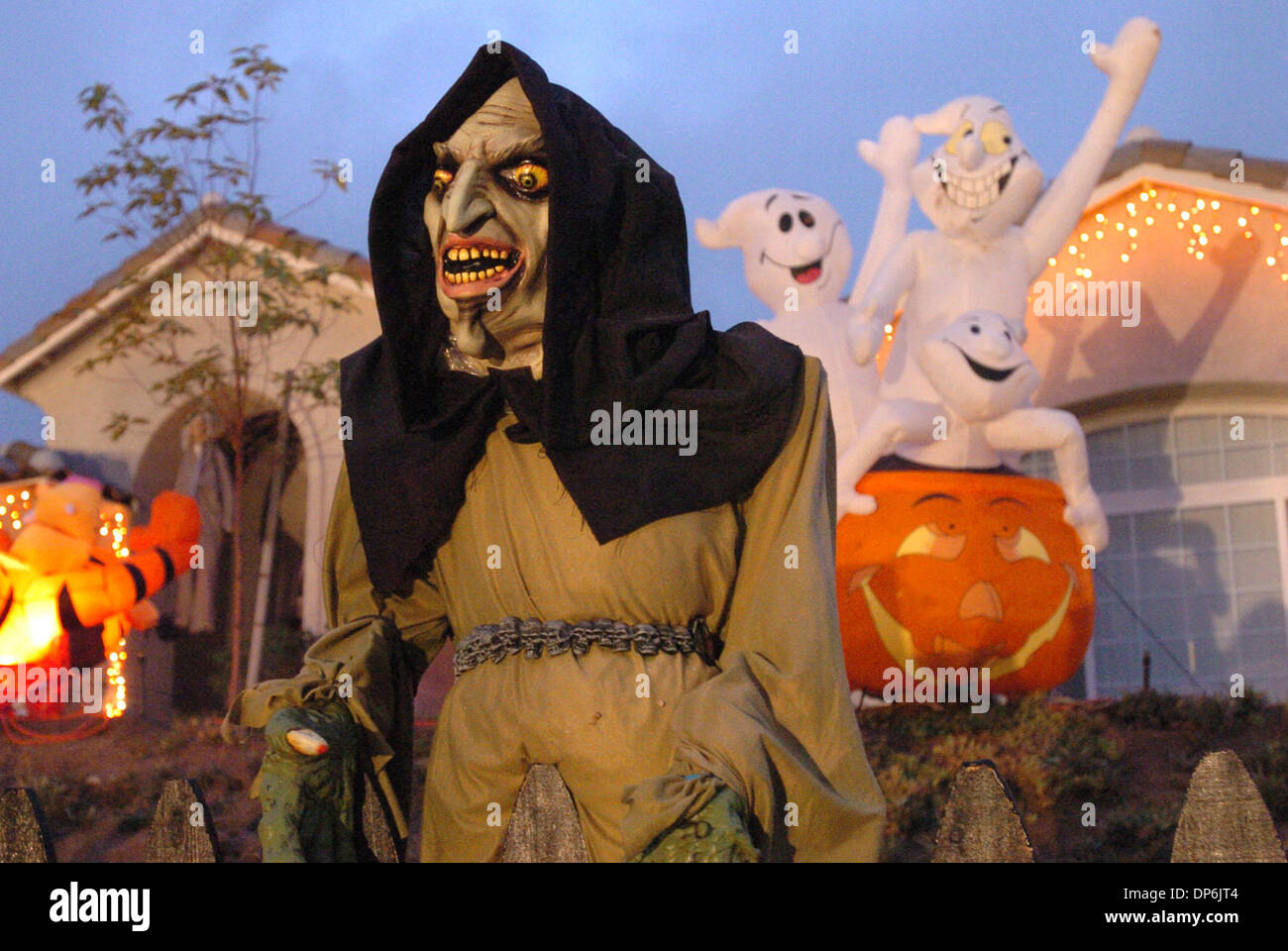 Oct 17, 2006; Valley Center, CA, USA; The Conti's have filled their ...