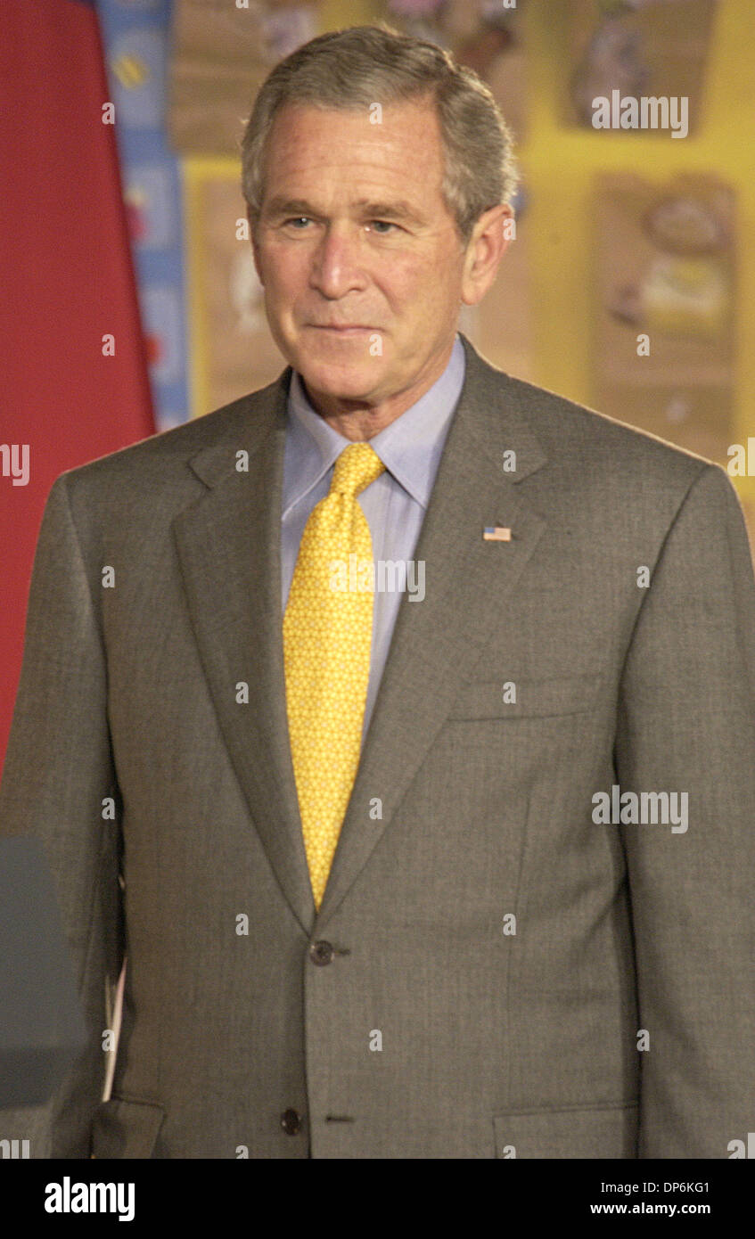 Oct 18, 2006; Greensboro, NC, USA; US President GEORGE W. BUSH visits ...