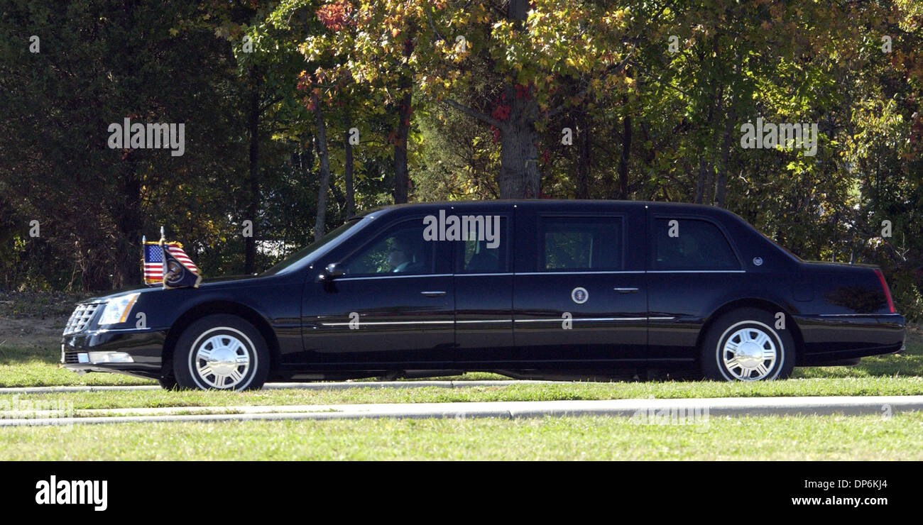 Oct 18, 2006; Greensboro, NC, USA; US President GEORGE W. BUSH visits ...
