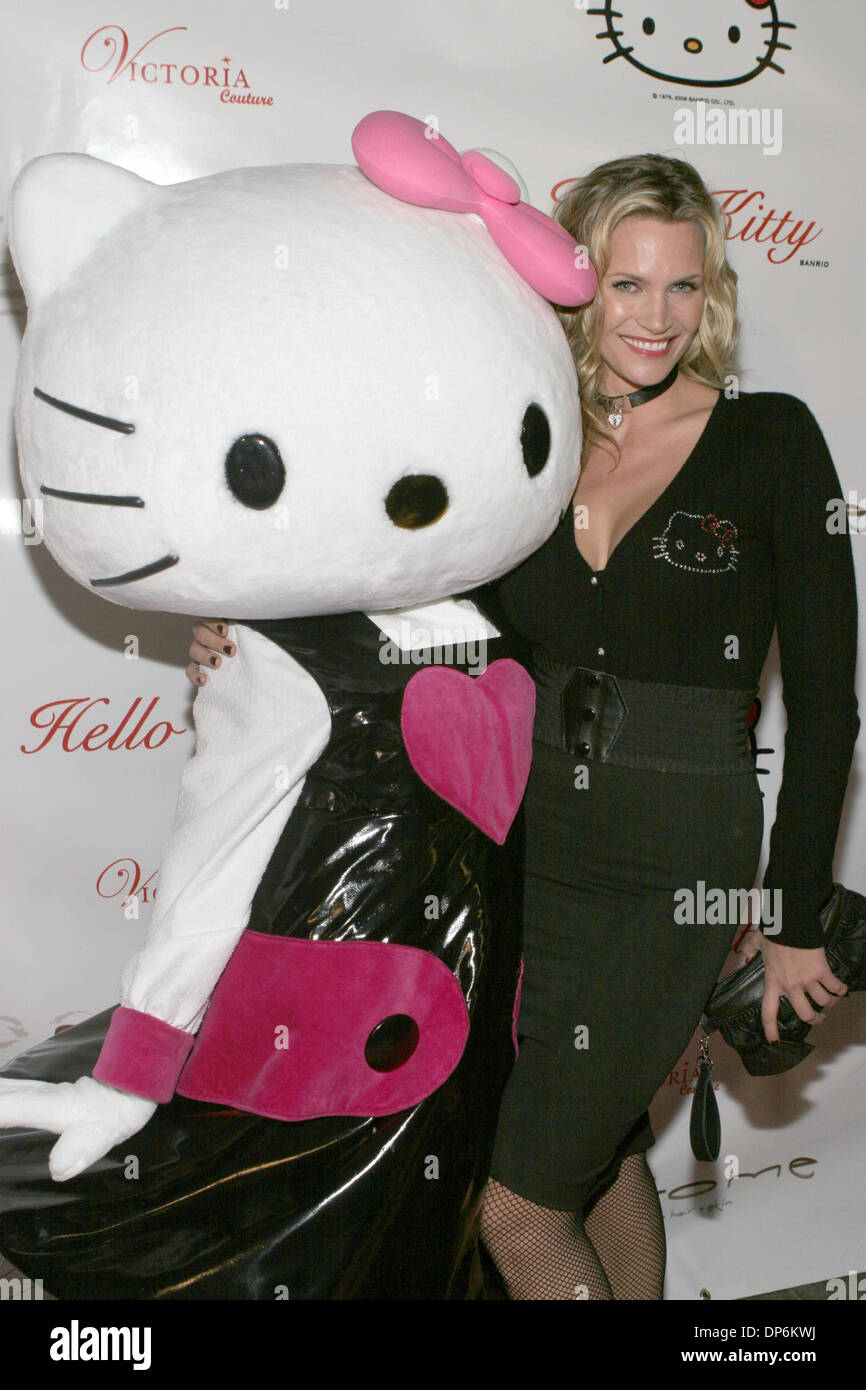 Oct 19, 2006; Hollywood, CA, USA; HELLO KITTY and Actress NATASHA ...