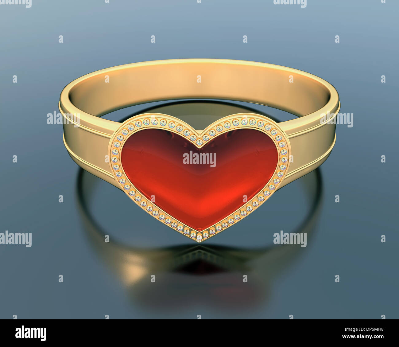 Gold ruby ring hi-res stock photography and images - Alamy