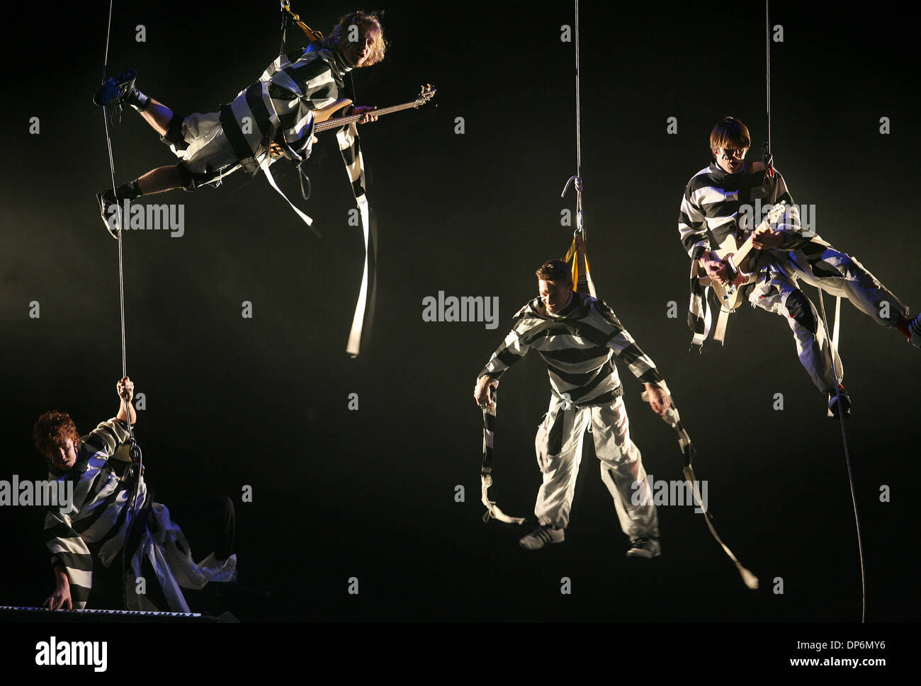 Stage Actors performing in a theater Stock Photo - Alamy