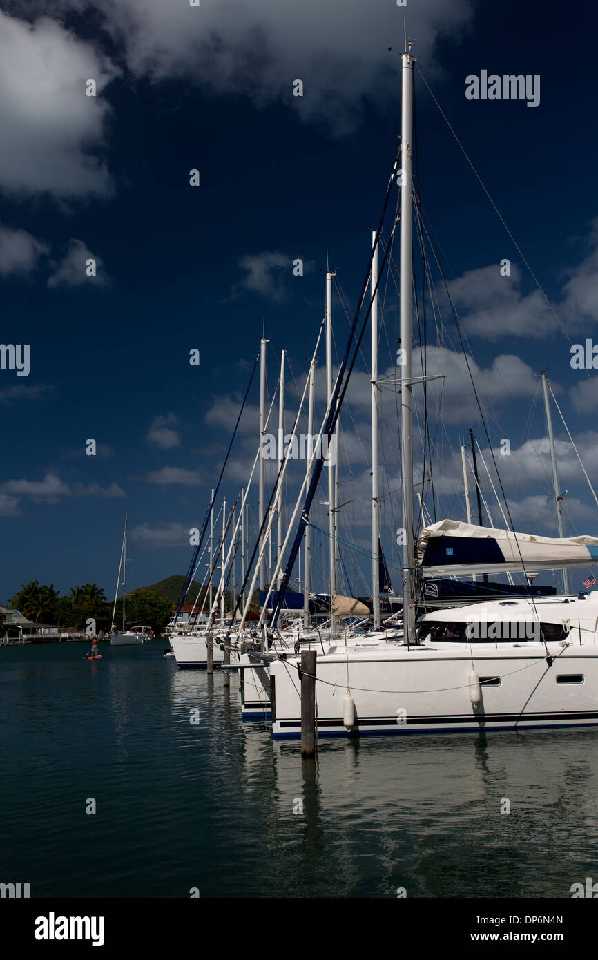 Jolly harbour beach antigua hi-res stock photography and images - Alamy