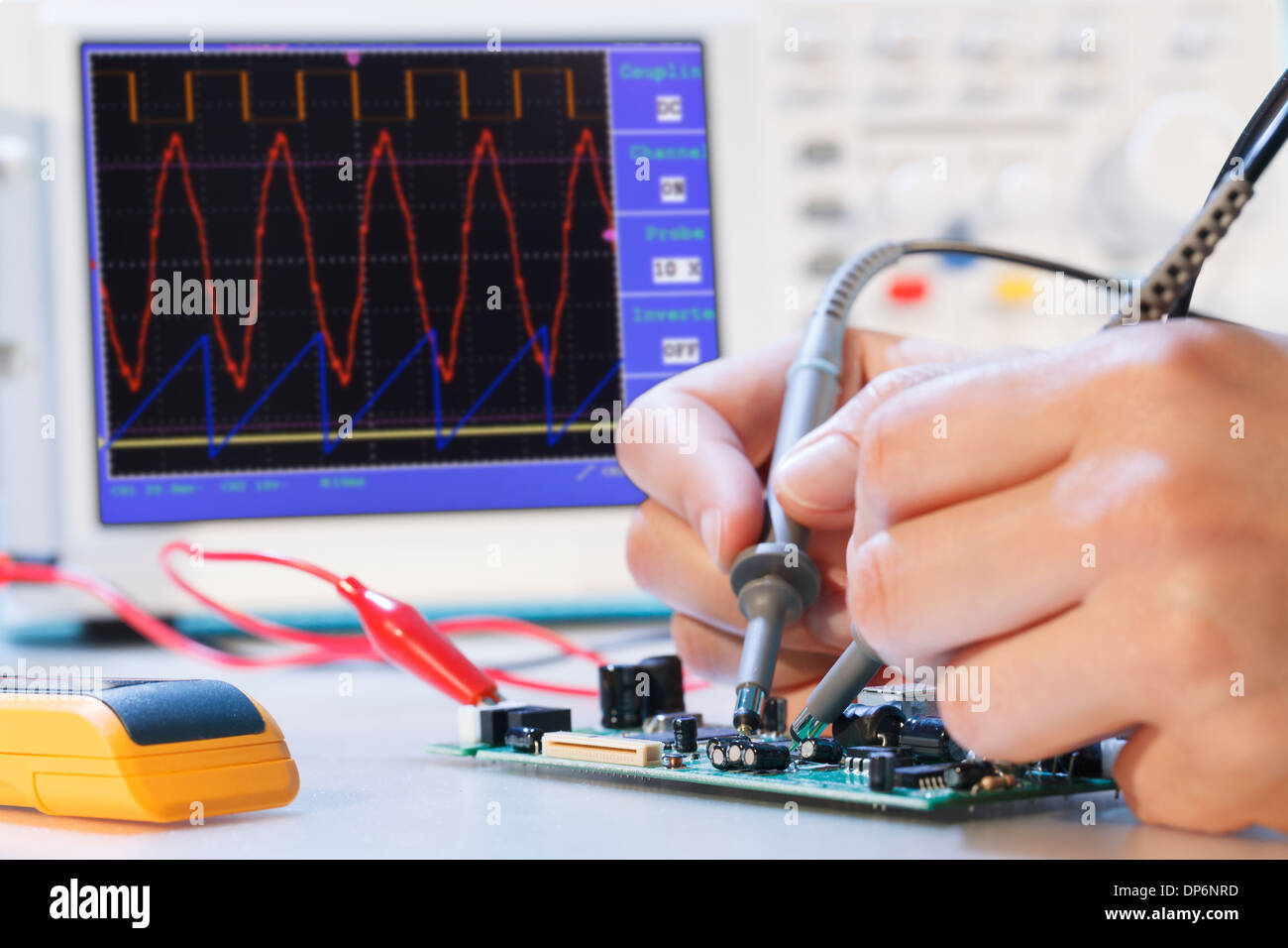development of an electronic micro processor Stock Photo - Alamy