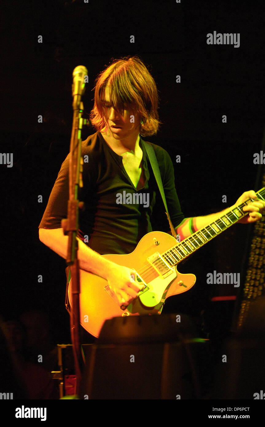 Oct 20, 2006; San Francisco, CA, USA; The Secret Machines perfrosm live ...