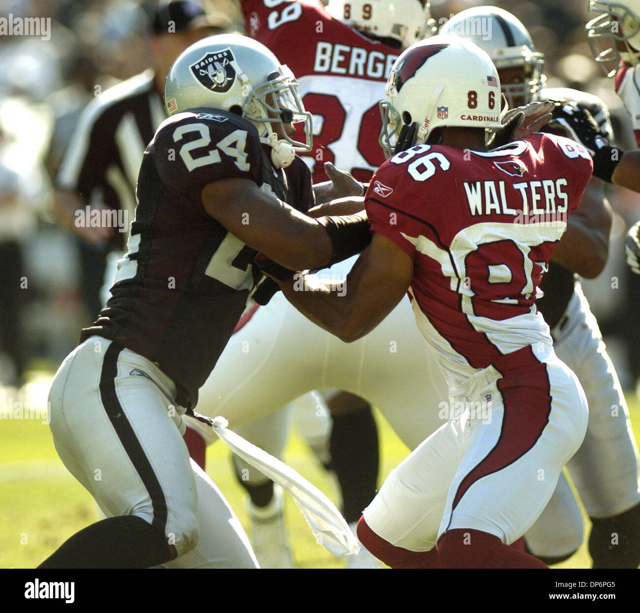Oct 22, 2006; Oakland, CA, USA; Raiders strong safety MICHAEL HUFF (#24 ...