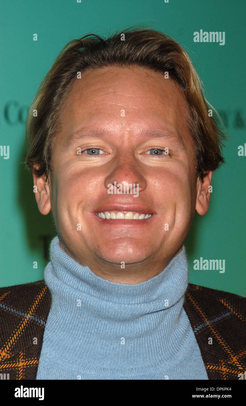 Oct 23, 2006; New York, NY, USA; CARSON KRESSLEY at the TIffany Launch ...