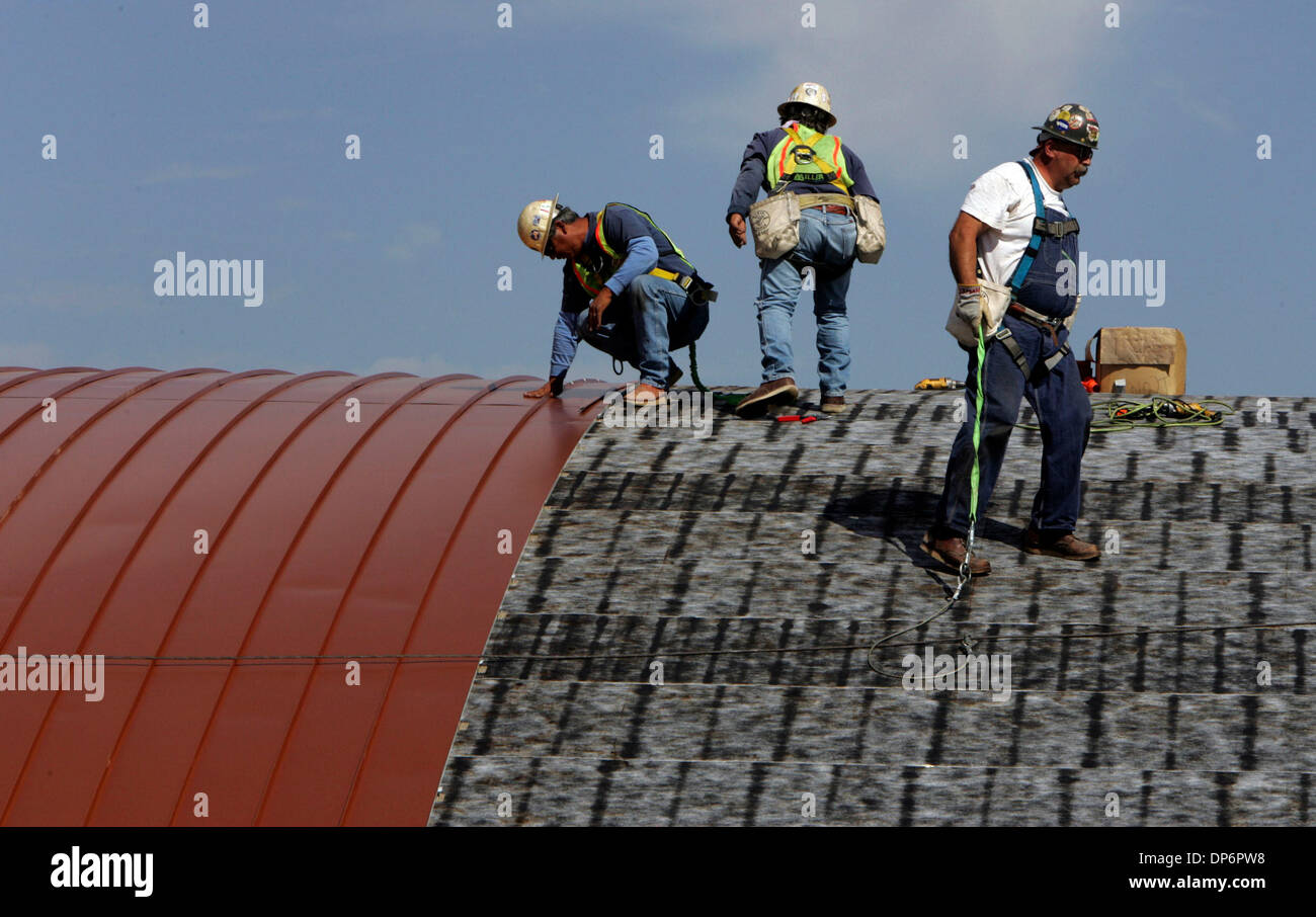 Oct 23, 2006; Chula Vista, CA, USA; Local 229 Ironworkers RENE OROZCO ...