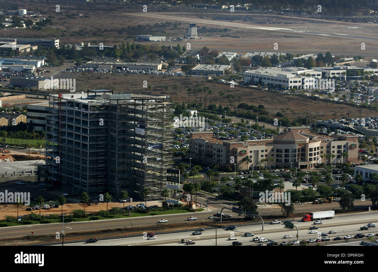 Oct 24, 2006; San Diego, CA, USA; Aerial view of the 12-story under ...