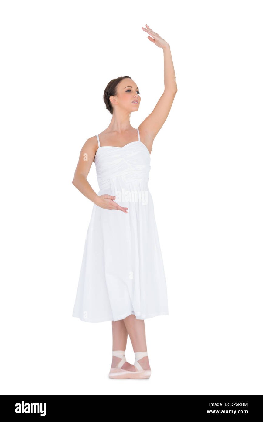 Young ballet dancer standing in a pose Stock Photo - Alamy