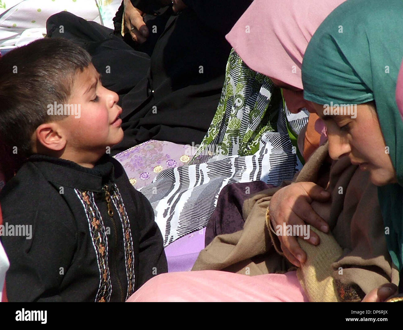Oct 25, 2006; Srinagar, Kashmir, INDIA; Indian Kashmiri women pray on ...