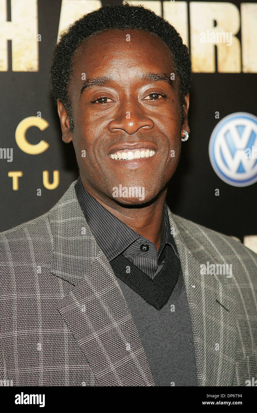 Oct 25, 2006; Los Angeles, CA, USA; Actor DON CHEADLE during arrivals ...