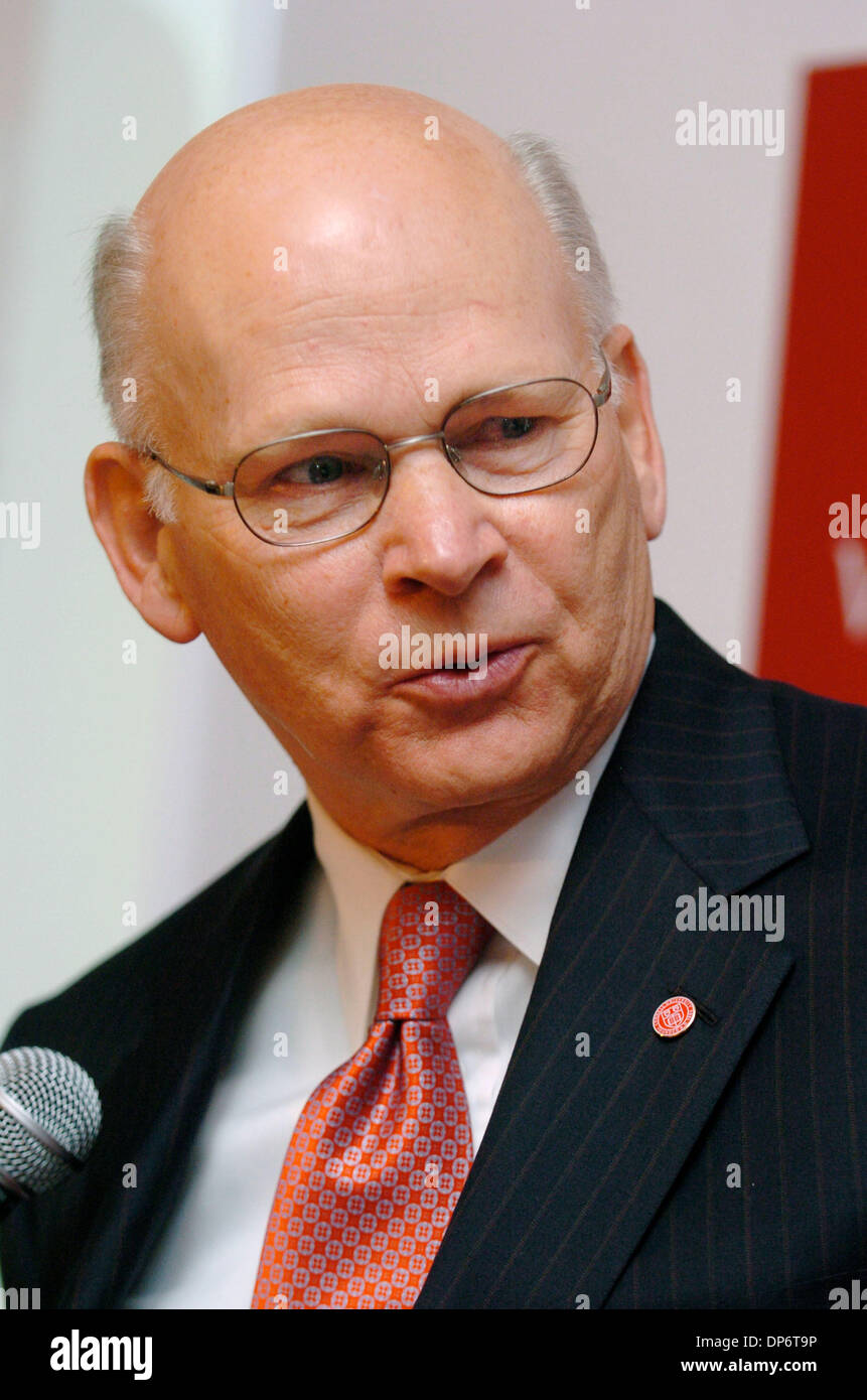 Oct 26, 2006; MANHATTAN, NEW YORK, USA; PETER C. MEINIG, Chairman ...