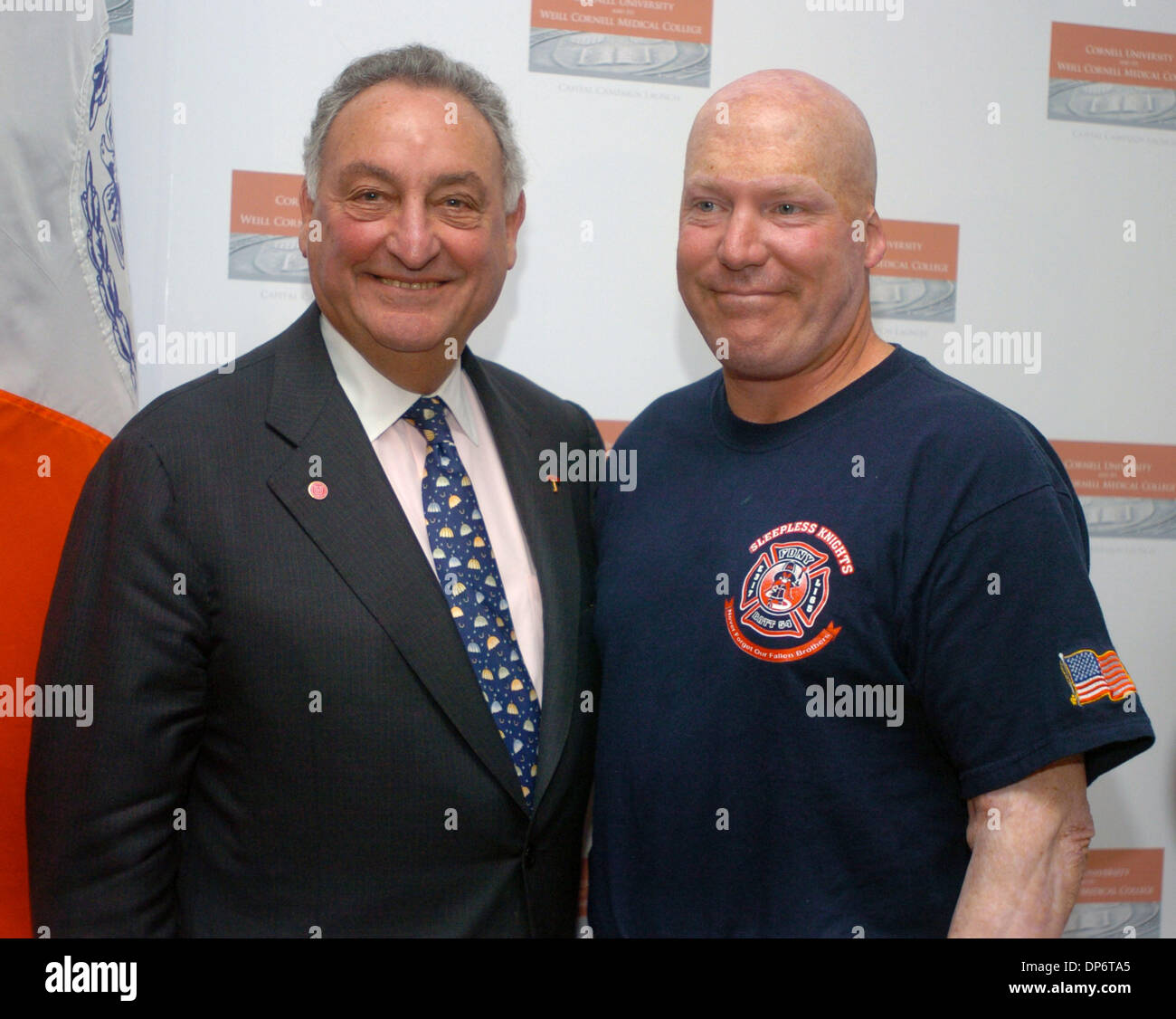 Oct 26, 2006; MANHATTAN, NEW YORK, USA; SANFORD I. WEILL (L), Chairman ...