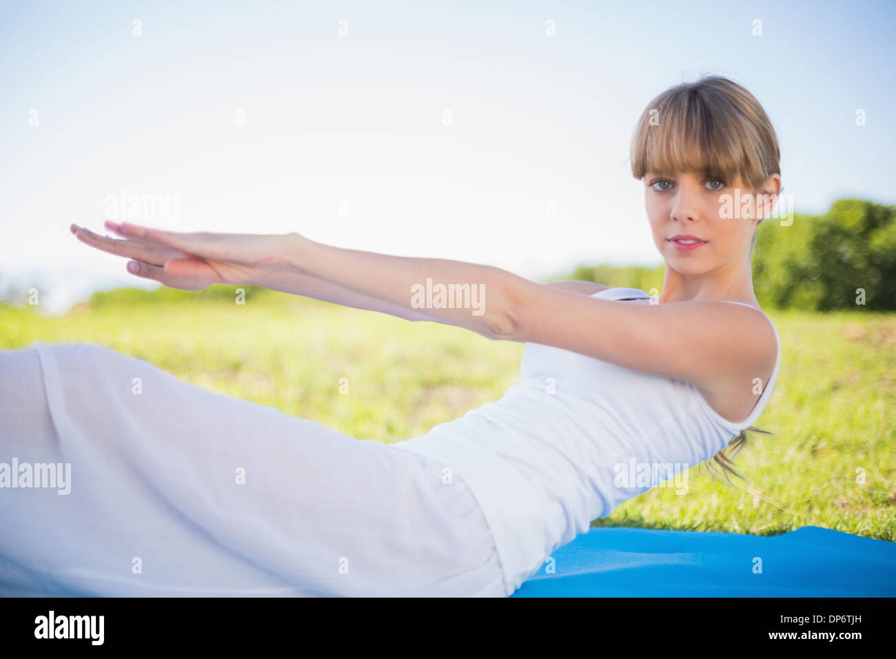 Young natural caucasian woman hi-res stock photography and images - Alamy