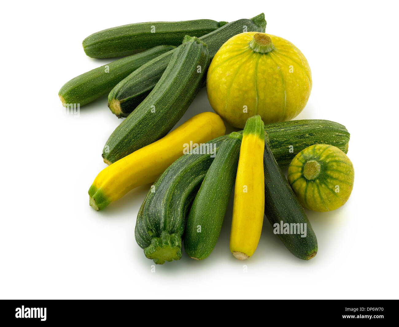 Round yellow courgette hi-res stock photography and images - Alamy
