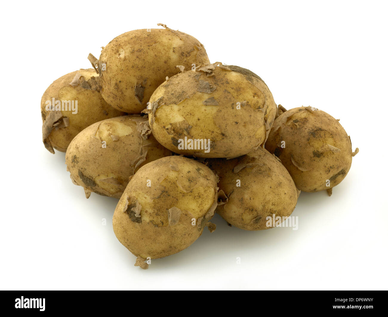 Allotment potatoes Cut Out Stock Images & Pictures - Alamy