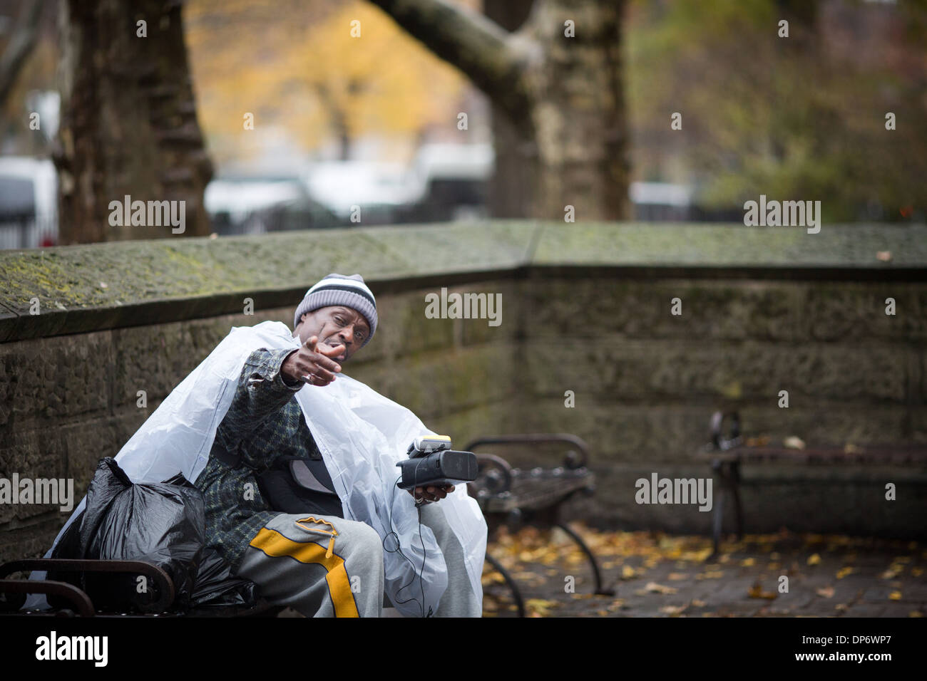 Homeless In Central Park Nyc