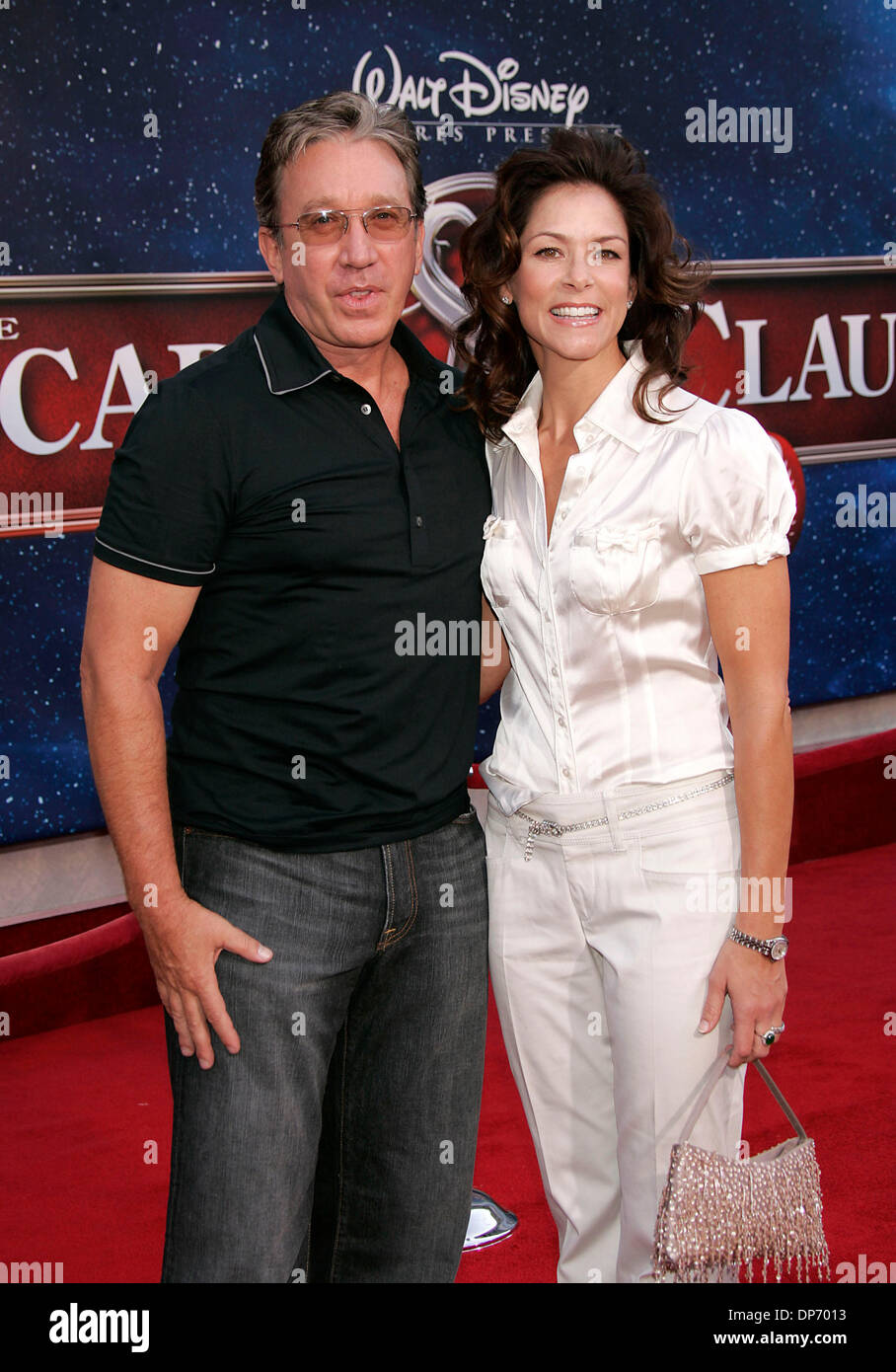 Oct 29, 2006; Hollywood, California, USA; Actor TIM ALLEN & WIFE at ...
