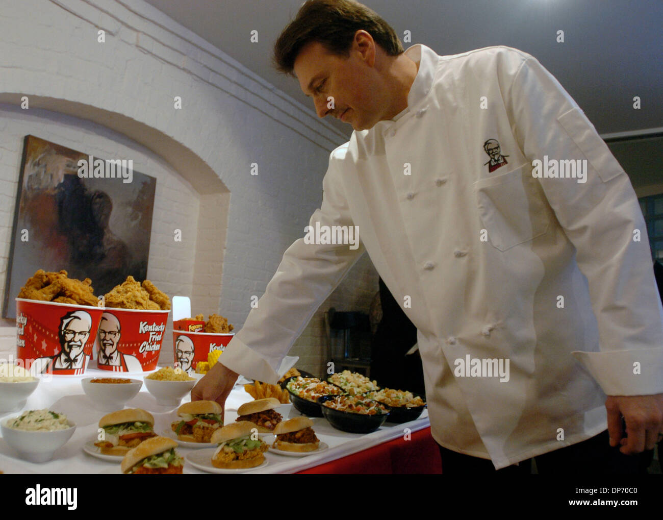 Oct 30, 2006; MANHATTAN, NEW YORK, USA; DOUG HASSELO, Chief Food ...