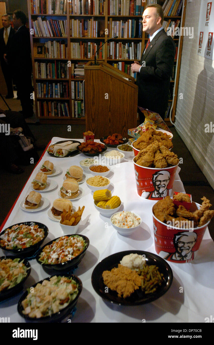 Oct 30, 2006; MANHATTAN, NEW YORK, USA; GREGG DEDRICK, President of KFC ...