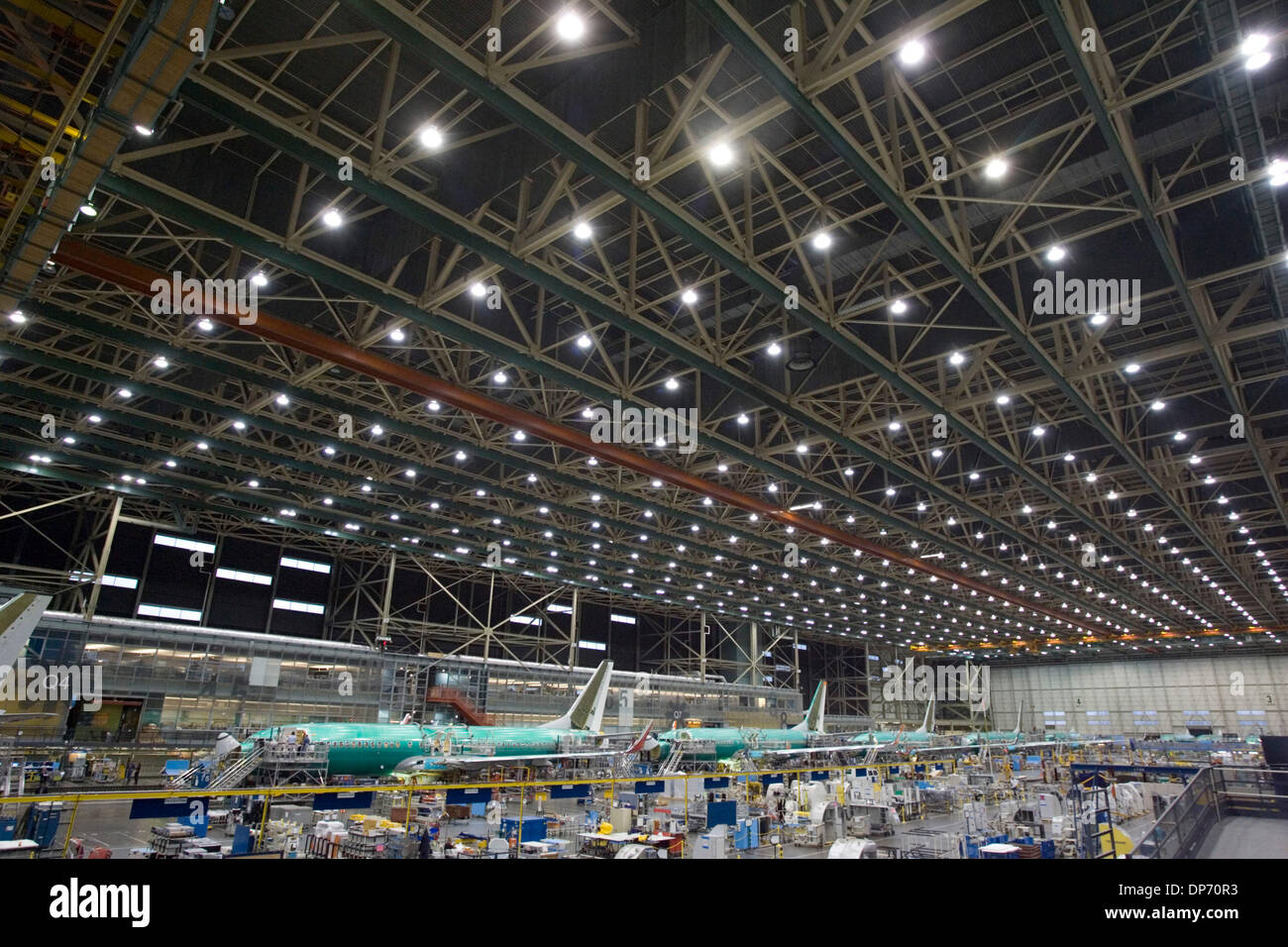 Boeing production line hi-res stock photography and images - Alamy