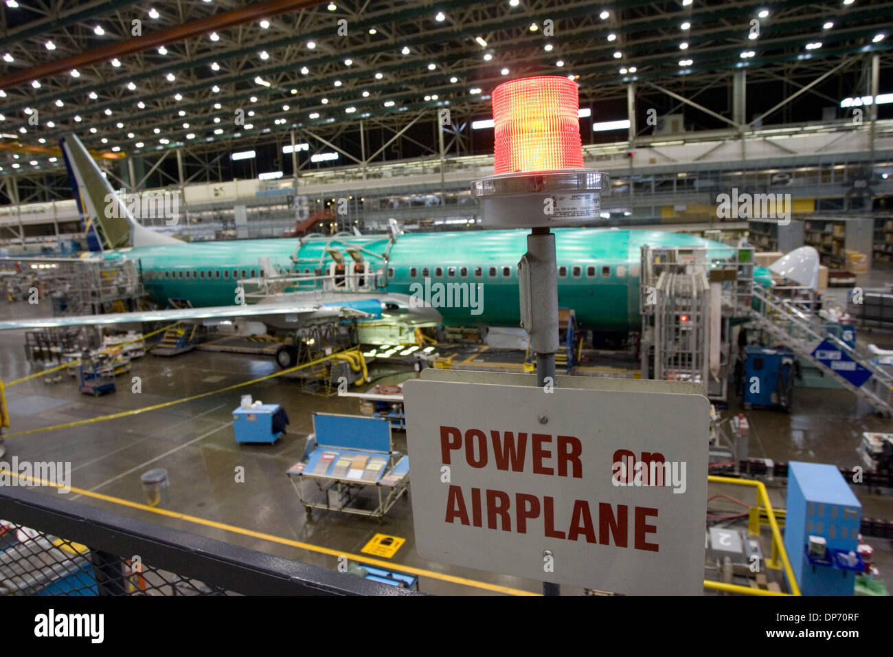 Boeing 737 production line hi-res stock photography and images - Alamy