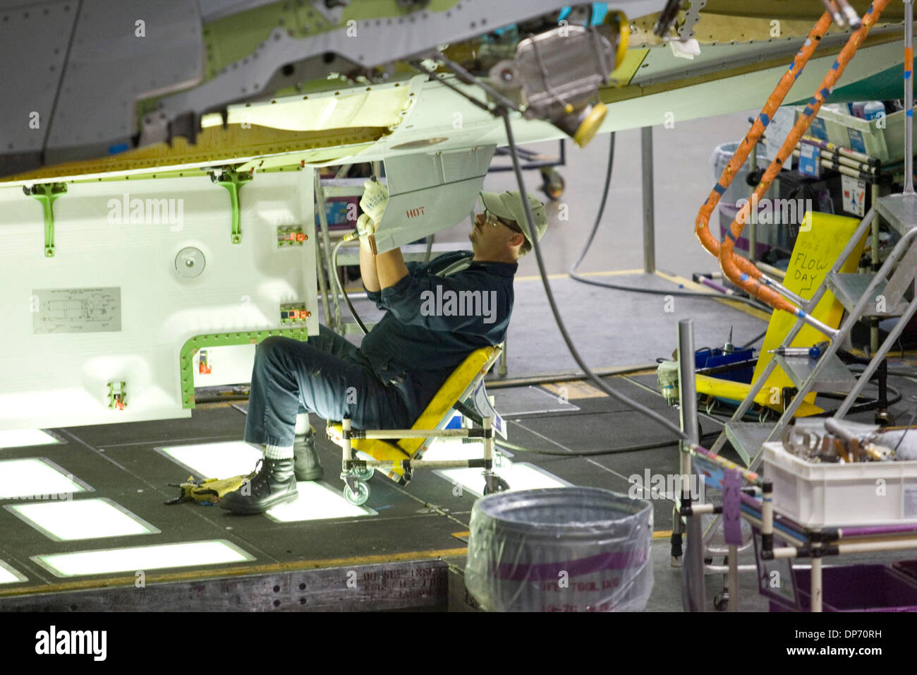 Boeing 737 production line hi-res stock photography and images - Alamy