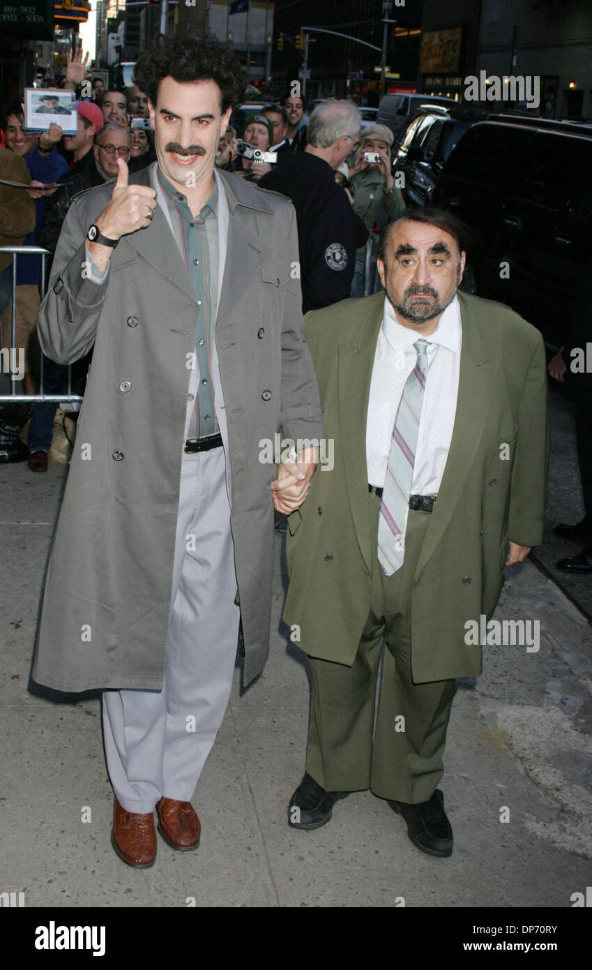 Oct 30, 2006; New York, NY, USA; Actor SACHA BARON COHEN dressed as ...