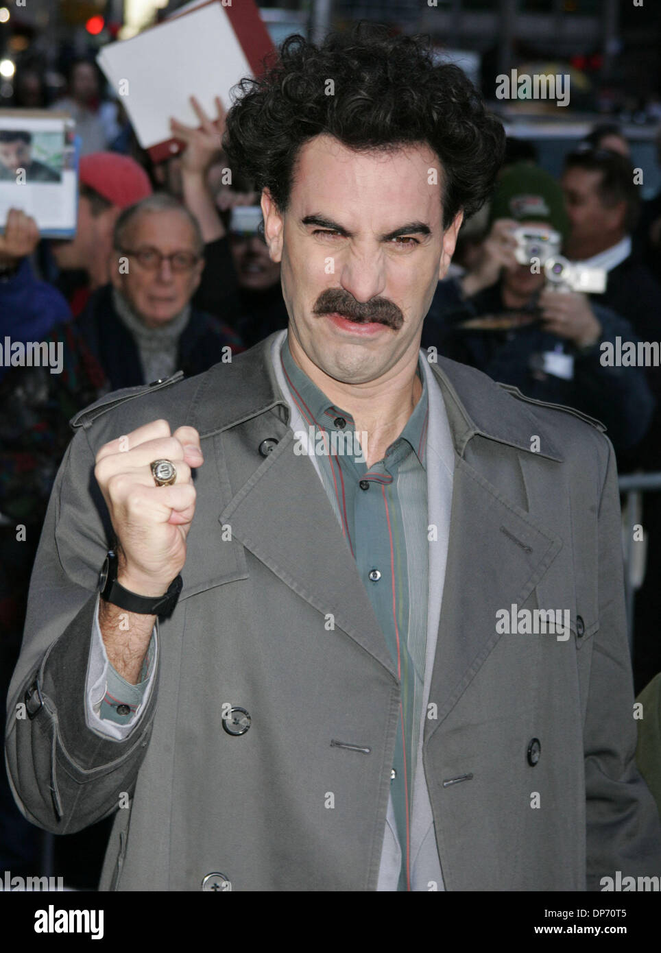 Oct 30, 2006; New York, NY, USA; Actor SACHA BARON COHEN dressed as ...