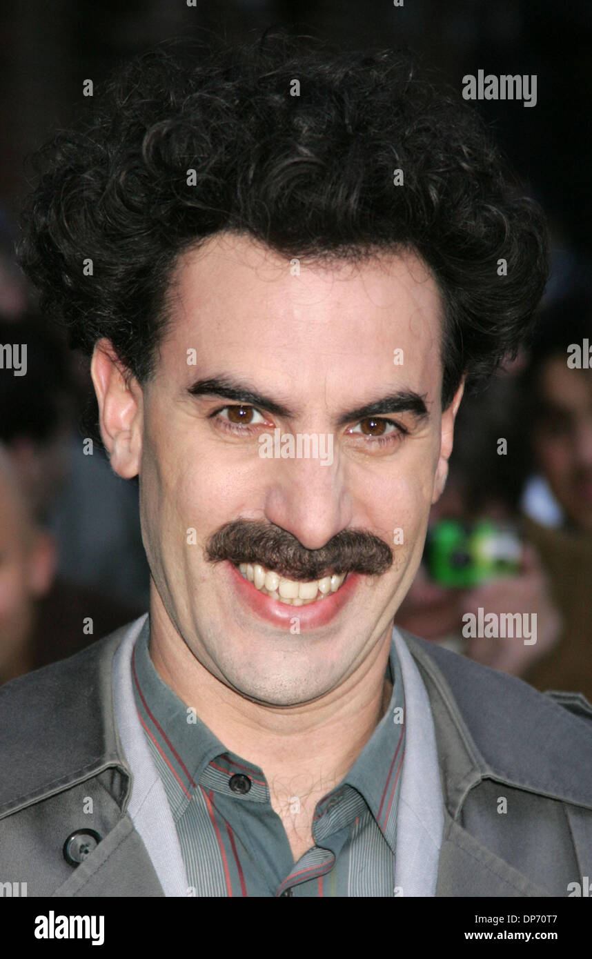 Oct 30, 2006; New York, NY, USA; Actor SACHA BARON COHEN dressed as ...
