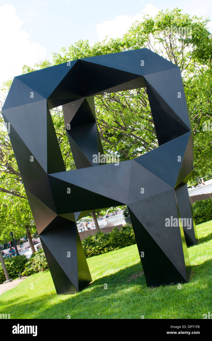 Moondog by Tony Smith, in the National Gallery of Art Sculpture Garden ...